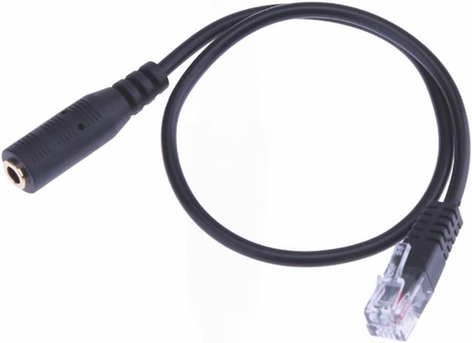RJ9 Adapter for Headset - Phone Jack Adapter for Landline 3.5mm ...