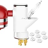 ・ブランド:TPGSING・製造元:TPGSING・モデル:LB2312A・製造元/メーカー部品番号:LB2312A・汎用性:KitchenAidスタンドミキサー用のパスタアタッチメントは、スパゲッティ、ブカティーニ、リガトーニ、フジッリ、...