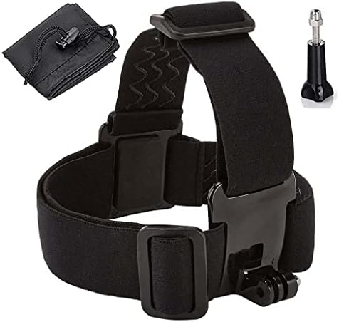 TEKCAM Action Camera Head Mount Strap Wearing Headband Adjustable ...