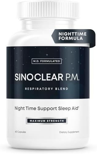 Amazon.com: SinoClear Lung Detox & Sinus Pressure Relief Supplement (60 ...
