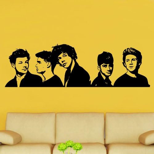 Amazon.com: One Direction 2012 Decal Vinyl Wall Sticker (CEL89) XL 70CM ...