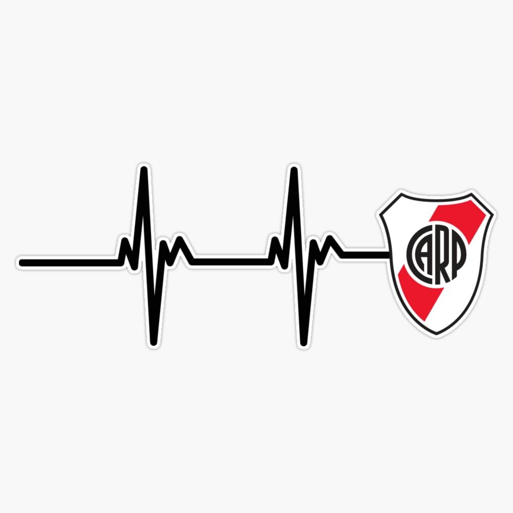 Amazon.com - River Plate Sticker Bumper Sticker Vinyl Decal 5"
