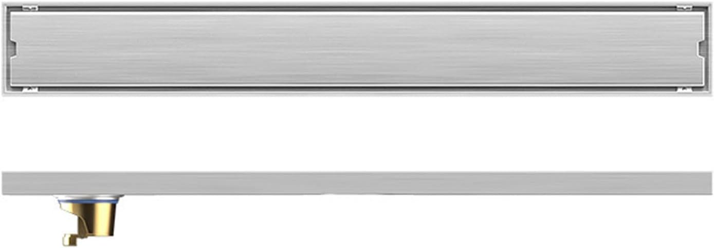 Linear Invisible Shower Drain With Removable Cover, Stainless Steel ...