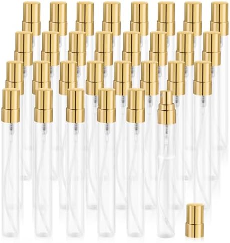 Amazon.com: Glassfinity Travel Perfume Bottle Refillable, 16pcs 10ML ...