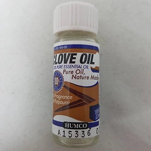 Amazon.com: Humco Clove Oil - 100% Pure Essential Oil, 1/8 oz (2 Pack ...