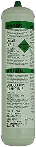 Argon 100 Argon/CO2 86/14 Disposable Gas Bottle Cylinder MIG TIG ...