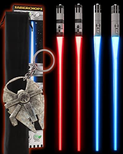 Amazon.com: LIGHTSABER CHOPSTICKS LIGHT UP STAR WARS CHOPSTICK LED ...
