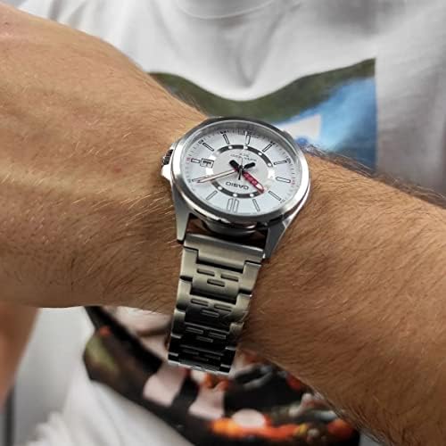 Casio Men's Analogue Quartz Watch with Stainless Steel Strap MTP-E700D-7EVEF : Amazon.co.uk: Fashion