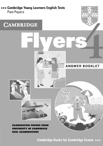 Amazon.com: Cambridge Flyers 4 Answer Booklet (Cambridge Young Learners ...