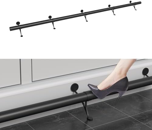 Amazon.com: Bar Foot Rail Kit 4ft / 6ft / 8ft - Stainless Steel ...