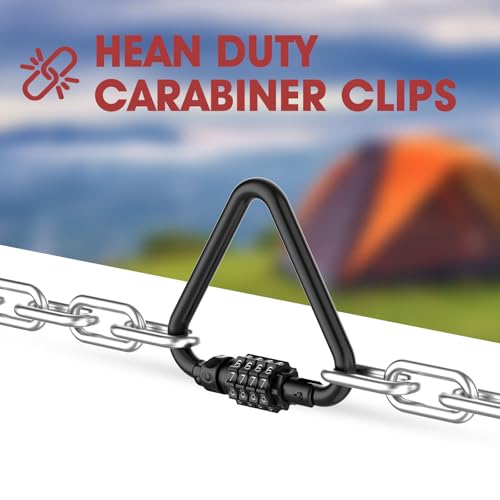 Snapklik.com : MeBantoo 4-Digit Combination Lock, Heavy Duty Triangular ...