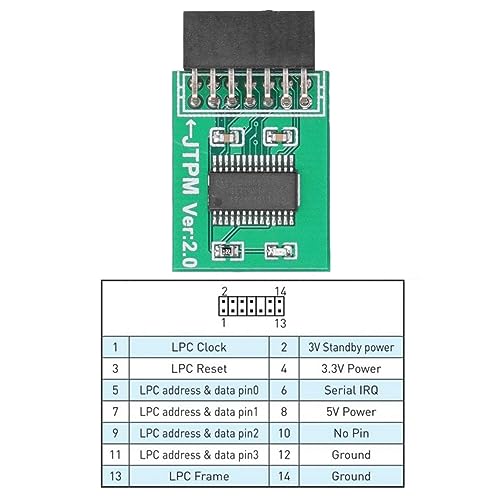 Buy Agatige TPM 2.0 Security Module, for MSI TPM 2.0 Module Strong ...