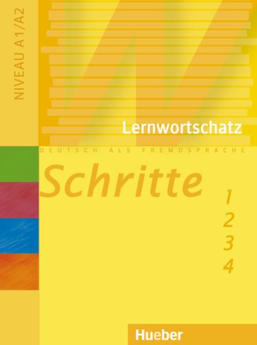 Schritte: Lernwortschatz (zu Schritte 1 - 4) : Amazon.fr: Livres