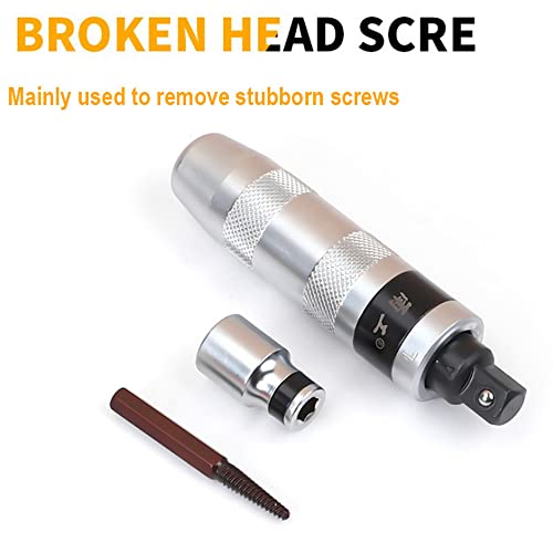 Impact Screwdriver Set – 12pcs Impact Screwdriver Set Manual Reversible ...