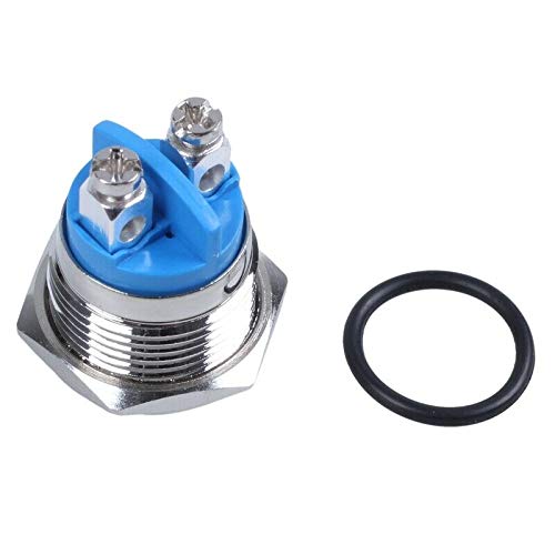 RANDWICK 16mm High Round High Round Momentary Metal Push Button Switch ...
