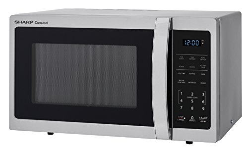 Sharp Microwaves ZSMC0912BS Sharp 900W Countertop Microwave Oven, 0.9 ...