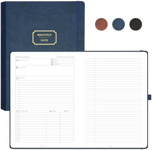 S&O Medium Meeting Notebook for Work - Professional Notebooks for Work ...