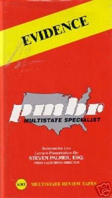 Evidence (PMBR Multistate Specialist): Steven Palmer: Amazon.com: Books