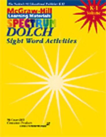 Amazon.com: Dolch Sight Word Activities, Grade K-1, Vol. 2: ...