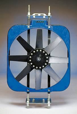 Flex-a-lite 150B Black Magic Blue 15" Electric Fan : Amazon.in: Car ...