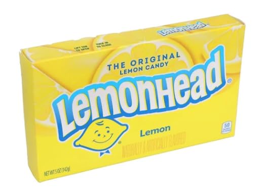 Amazon.com : The Origional Lemon Candy Lemon Head Lemon NET WT 5 OZ ...