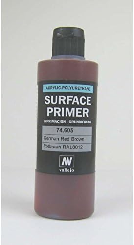 Amazon.com: Vallejo German Red Brown Primer 200ml Paint : Tools & Home ...