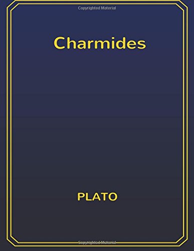 Charmides: 8.5 x 11: Plato: 9781548883263: Amazon.com: Books