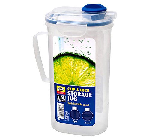 2 Litre Clip & Lock Storage Jug : Amazon.co.uk: Home & Kitchen