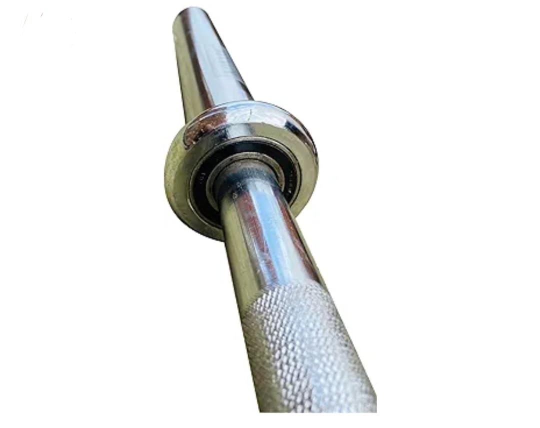 Buy 3 Feet Olympic Barbell Rod with bearing heavy weight lifting gym ...