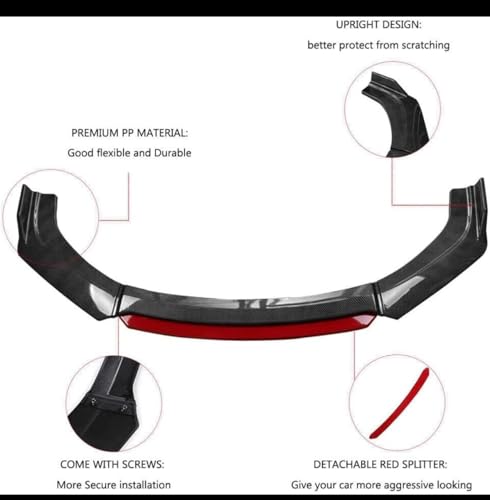 Body Styling-Body Kit Rear /Front 3PC 4PC Splitters & Spoilers Various ...