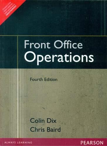 Front Office Operations, 4e : DIX: Amazon.in: Books