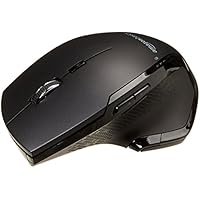 Amazon.com: Amazon Basics Full-Size Ergonomic Wireless PC Mouse with ...