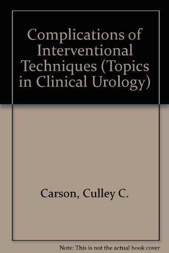 Amazon.com: Complications of Interventional Techniques (Topics in ...