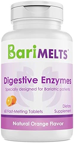 Amazon.com: BariMelts Digestive Enzymes, Dissolvable Bariatric Vitamins ...