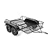 Amazon.com: INJORA RC Trailer for Hauling Behind Car - Metal Hitch ...