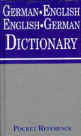 Buy German-English, English-German Dictionary (Pocket Reference) Book ...