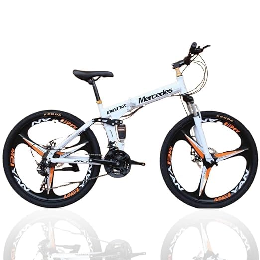Buy ZEXAYO Unisex Foldable Sports MTB Cycle with 21 Derailleurs (Gears ...