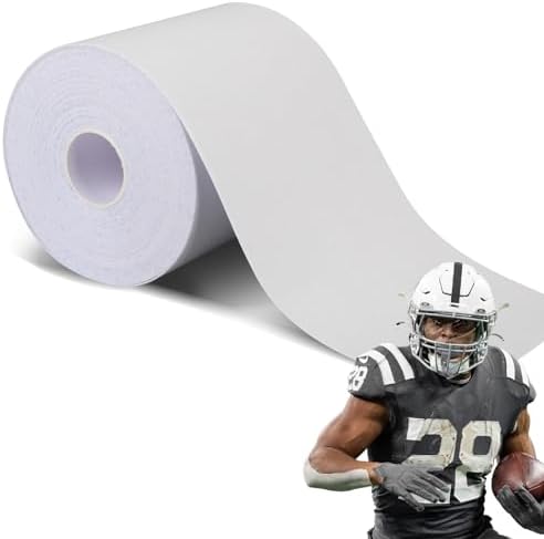 Amazon.com: Inchfight White Extra Wide Football Turf Tape Protects Skin ...