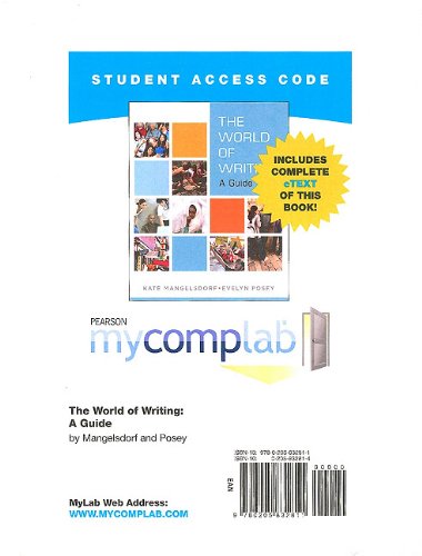 Buy MyLab Composition with Pearson eText - Standalone Access Card - for ...