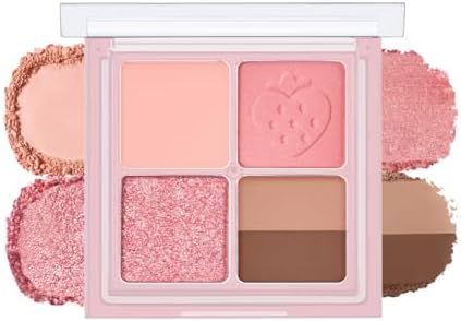 Amazon.com : Peripera Ink Pocket Shadow Palette, Eyeshadow Quads ...