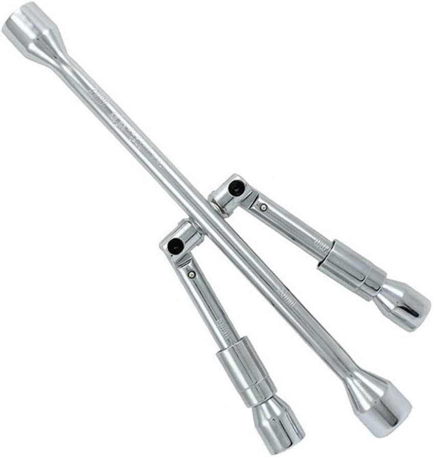 BARGAINS-GALORE 4-Way Folding Cross Wheel Wrench - Spanner Car Brace 17 ...