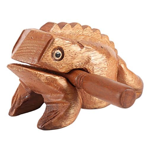Snapklik.com : GLOGLOW Wood Frog Guiro Rasp, Thailand Traditional Craft ...