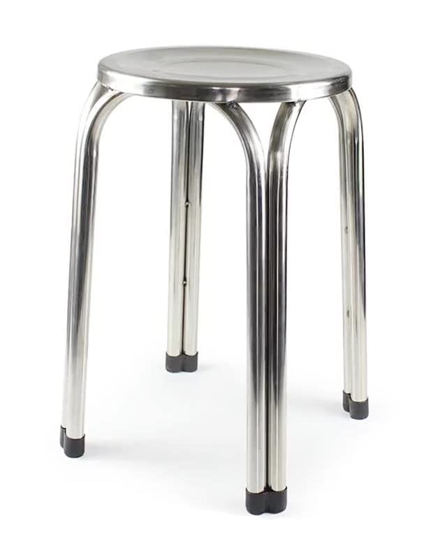 STUDY CHAIR Stainless Steel Stool for Home/Doctor Stool/Medical Stool ...