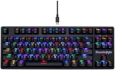 Amazon.in: Buy Cosmic Bytes CB-GK-34 Firefly Hot Swappable Per-Key RGB ...