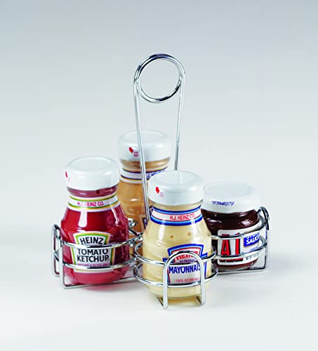 Snapklik.com : G.E.T. 4-221623 Metal Condiment Condiment Caddy