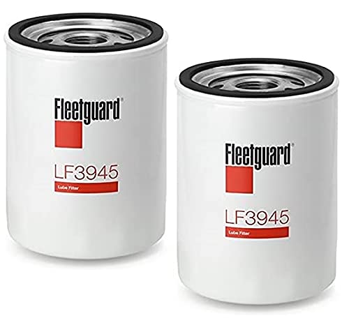 LF3945 Fleetguard Lube Spin-On (Pack of 2), Replaces Baldwin B1432 ...