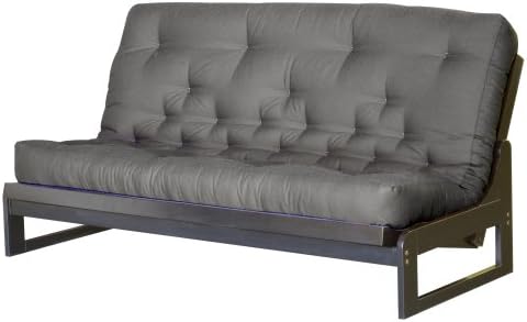 Amazon.com: Big Tree Furniture Full Size Futon Mattress Only, Black