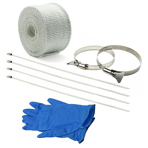 Snapklik.com : DOBTIM Fireproof Pipe Wrap Insulation 2 Wide X 16 Long ...