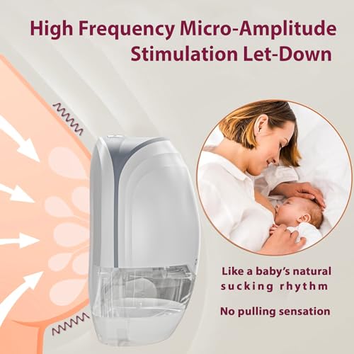 Promom Wearable Electric Breast Pump for Feeding Mothers, Automatic ...