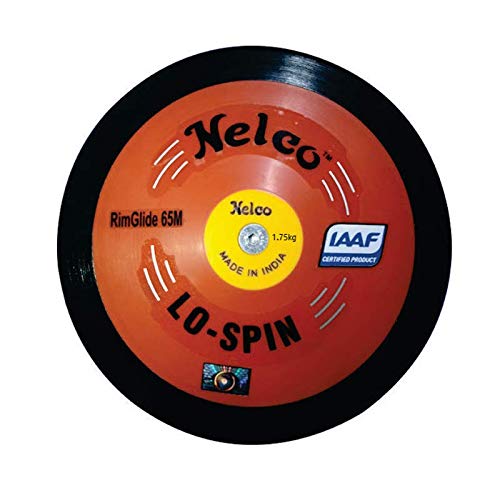 NELCO LO Spin Discus - 1.75 Kg IAAF Approved with Carry Bag : Amazon.in ...